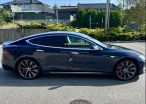 Zils Tesla Model S 2014 Rīga, ar dzinēja tilpumu 0.00 L un nobraukumu 208 tūkst. km par 14777 €, foto 3 vietnē AUTOMOTO.COM.LV