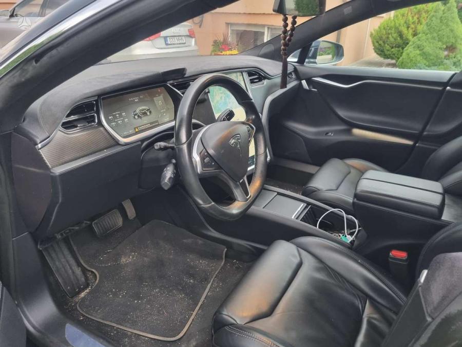 Zils Tesla Model S 2014 Tauragė, ar dzinēja tilpumu 0.00 L un nobraukumu 150 tūkst. km par 10700 €, foto 12 vietnē AUTOMOTO.COM.LV