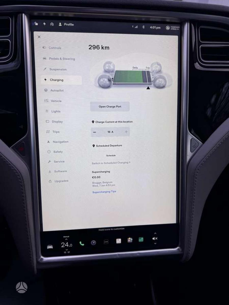 Синий Тесла Модель С 2015 в Шяуляй, объемом двигателя 0.00 л и пробегом 233 тыс. км за 15150 €, фото 25 на AUTOMOTO.COM.LV