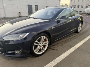 Zils Tesla Model S 2015 Kauņa, ar dzinēja tilpumu 0.00 L un nobraukumu 243 tūkst. km par 15300 €, foto  vietnē AUTOMOTO.COM.LV