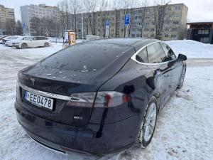 Zils Tesla Model S 2015 Kauņa, ar dzinēja tilpumu 0.00 L un nobraukumu 237 tūkst. km par 14999 €, foto  vietnē AUTOMOTO.COM.LV