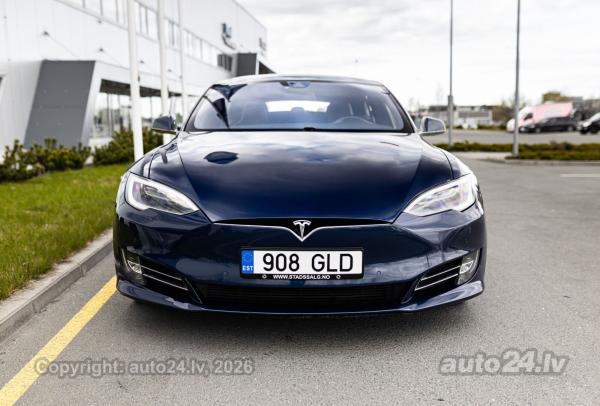 Blue Tesla Model S 2016 in Tallinn, with an engine capacity of 0.00 L and mileage of 207 thousand km for 22000 €, photo 2 on AUTOMOTO.COM.LV