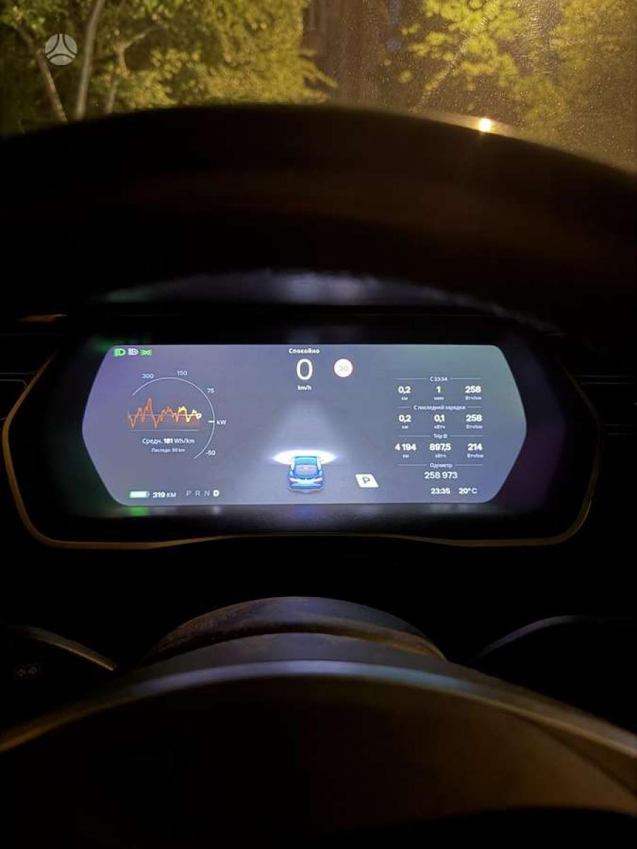 Zils Tesla Model S 2016 Viļņa, ar dzinēja tilpumu 0.00 L un nobraukumu 259 tūkst. km par 12850 €, foto 6 vietnē AUTOMOTO.COM.LV