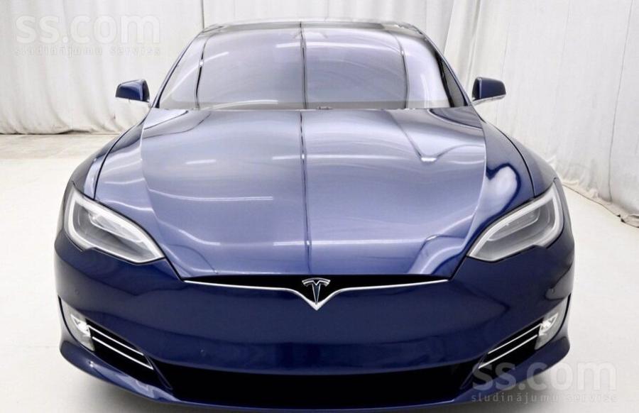 Zils Tesla Model S 2017 Rīga, ar dzinēja tilpumu 0.00 L un nobraukumu 137 tūkst. km par 29900 €, foto 3 vietnē AUTOMOTO.COM.LV