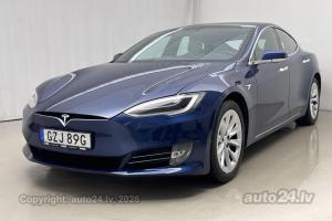Blue Tesla Model S 2019 in Tallinn, with an engine capacity of 0.00 L and mileage of 105 thousand km for 33000 €, photo  on AUTOMOTO.COM.LV