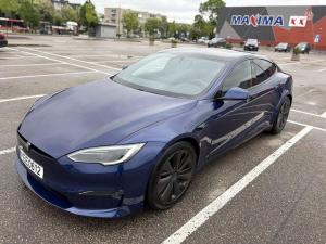 Blue Tesla Model S 2024 in Kaunas, with an engine capacity of 0.00 L and mileage of 30 thousand km for 53500 €, photo 6 on AUTOMOTO.COM.LV