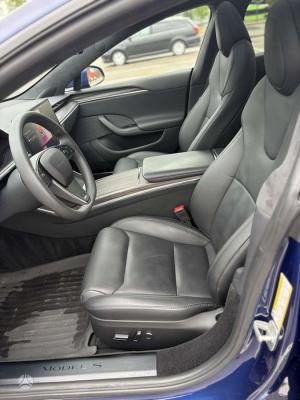 Blue Tesla Model S 2024 in Kaunas, with an engine capacity of 0.00 L and mileage of 30 thousand km for 53500 €, photo 14 on AUTOMOTO.COM.LV