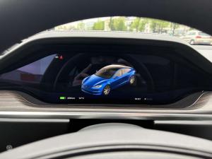 Blue Tesla Model S 2024 in Kaunas, with an engine capacity of 0.00 L and mileage of 30 thousand km for 53500 €, photo 23 on AUTOMOTO.COM.LV