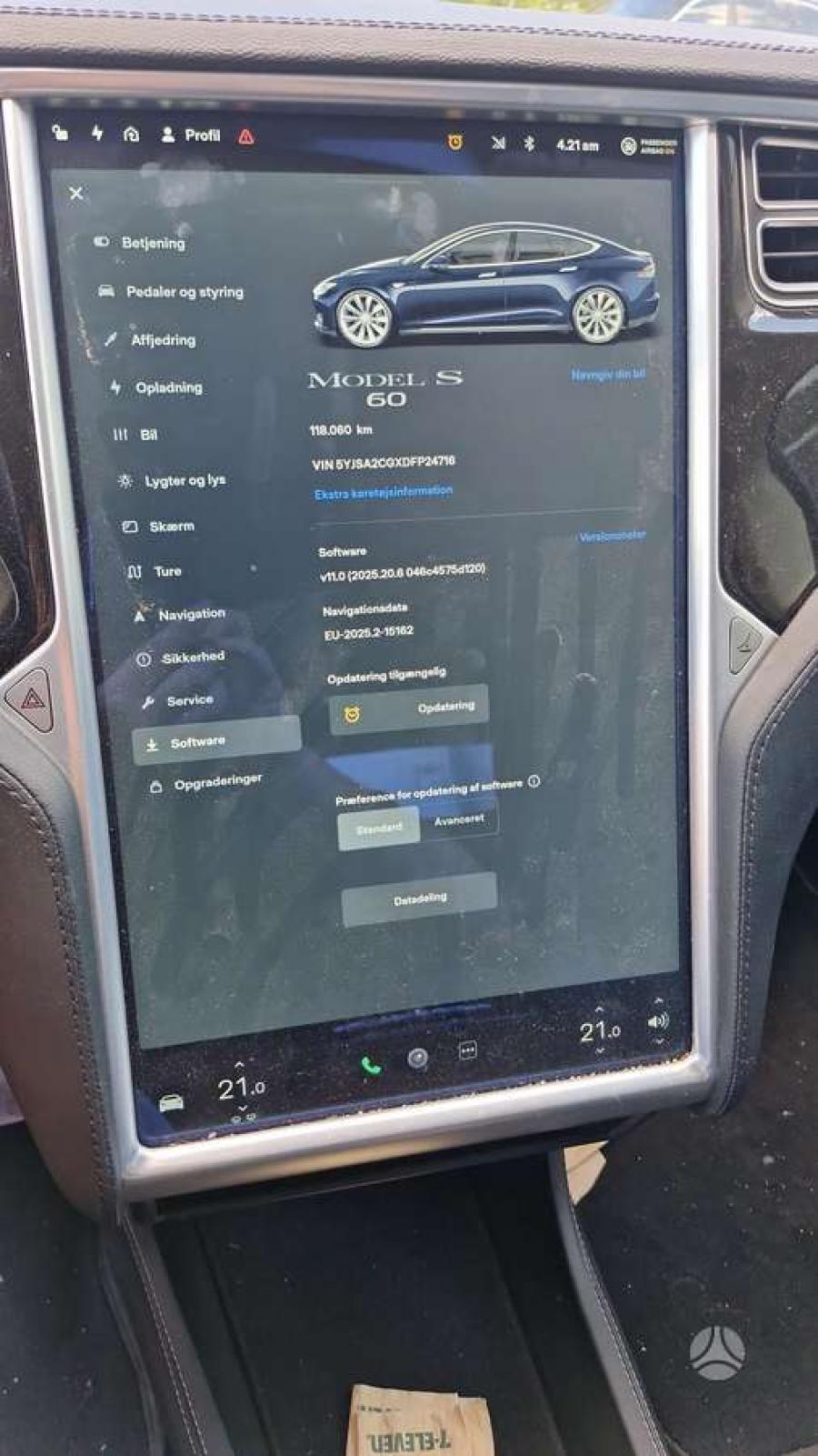 Zils Tesla Model S 2013 Marijampole, ar dzinēja tilpumu 0.00 L un nobraukumu 118 tūkst. km par 9000 €, foto 13 vietnē AUTOMOTO.COM.LV