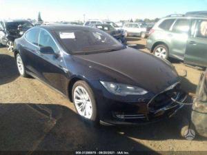 Blue Tesla Model S 2013 in Vilnius, with an engine capacity of 0.00 L and mileage of 197 thousand km for 11200 €, photo 9 on AUTOMOTO.COM.LV