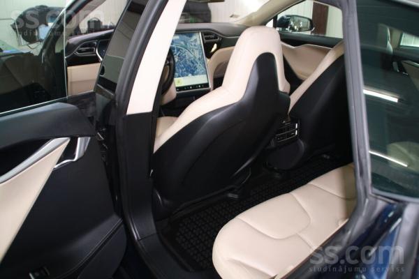 Zils Tesla Model S 2014 Rīga, ar dzinēja tilpumu 0.00 L un nobraukumu 280 tūkst. km par 10500 €, foto 7 vietnē AUTOMOTO.COM.LV