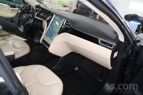 Zils Tesla Model S 2014 Rīga, ar dzinēja tilpumu 0.00 L un nobraukumu 280 tūkst. km par 10500 €, foto 9 vietnē AUTOMOTO.COM.LV