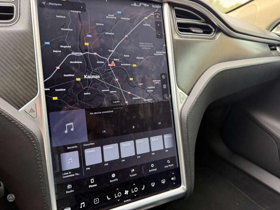 Zils Tesla Model S 2014 Kauņa, ar dzinēja tilpumu 0.00 L un nobraukumu 92 tūkst. km par 15500 €, foto 13 vietnē AUTOMOTO.COM.LV