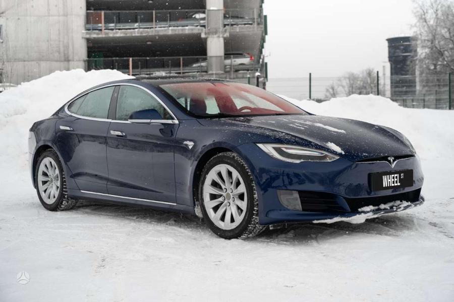 Zils Tesla Model S 2017 Viļņa, ar dzinēja tilpumu 0.00 L un nobraukumu 122 tūkst. km par 22500 €, foto 8 vietnē AUTOMOTO.COM.LV