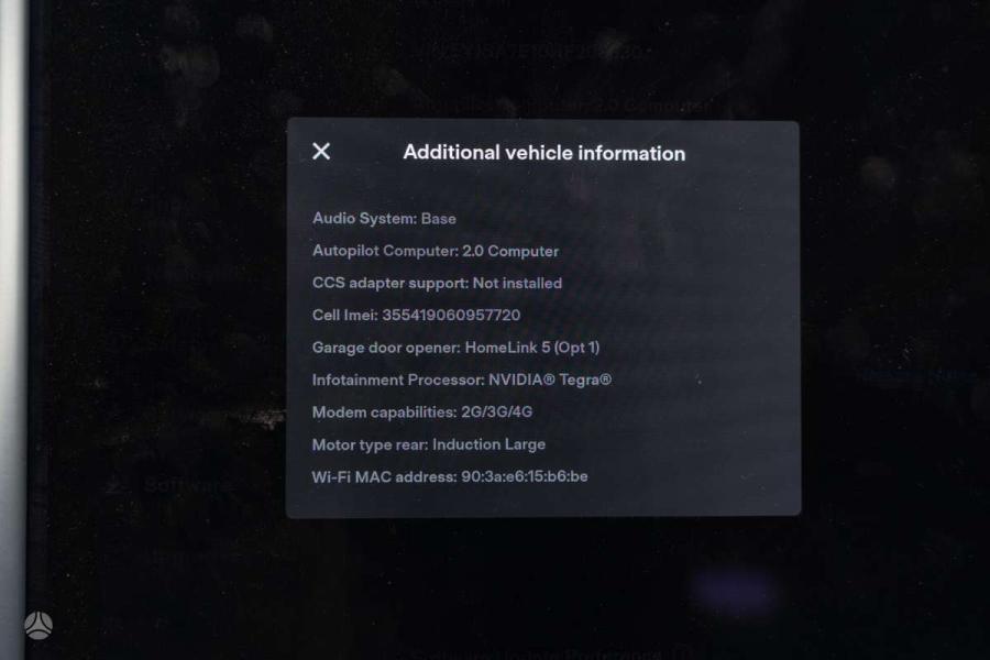 Zils Tesla Model S 2017 Viļņa, ar dzinēja tilpumu 0.00 L un nobraukumu 122 tūkst. km par 22500 €, foto 31 vietnē AUTOMOTO.COM.LV