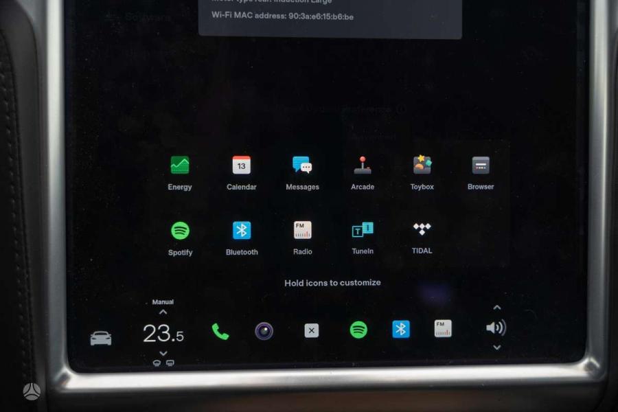 Zils Tesla Model S 2017 Viļņa, ar dzinēja tilpumu 0.00 L un nobraukumu 122 tūkst. km par 22500 €, foto 32 vietnē AUTOMOTO.COM.LV
