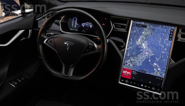 Blue Tesla Model S 2017 in Jelgava, with an engine capacity of 0.00 L and mileage of 0 thousand km for 19200 €, photo 11 on AUTOMOTO.COM.LV