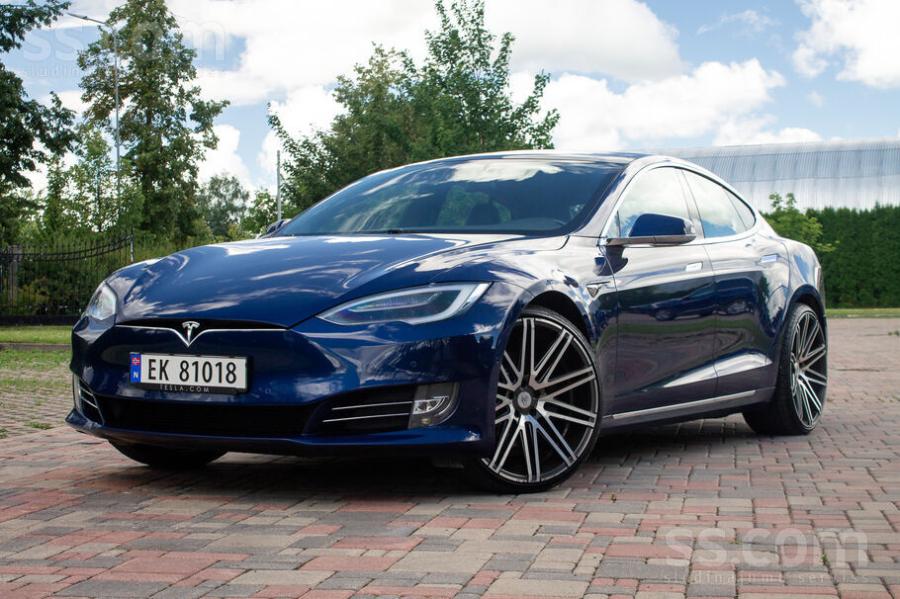 Zils Tesla Model S 2018 Jelgava, ar dzinēja tilpumu 0.00 L un nobraukumu 152 tūkst. km par 21000 €, foto 4 vietnē AUTOMOTO.COM.LV