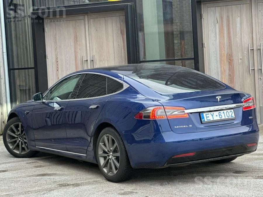 Zils Tesla Model S 2019 Rīga, ar dzinēja tilpumu 0.00 L un nobraukumu 148 tūkst. km par 22950 €, foto 4 vietnē AUTOMOTO.COM.LV