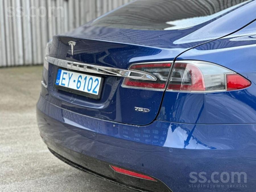 Zils Tesla Model S 2019 Rīga, ar dzinēja tilpumu 0.00 L un nobraukumu 148 tūkst. km par 22950 €, foto 31 vietnē AUTOMOTO.COM.LV
