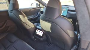 Blue Tesla Model S 2021 in Klaipeda, with an engine capacity of 0.00 L and mileage of 78 thousand km for 34999 €, photo 13 on AUTOMOTO.COM.LV