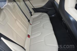 Brown Tesla Model S 2014 in Riga, with an engine capacity of 0.00 L and mileage of 177 thousand km for 15800 €, photo 3 on AUTOMOTO.COM.LV