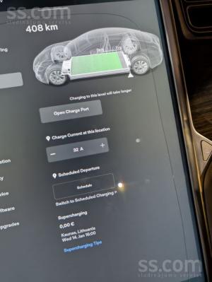 Brown Tesla Model S 2014 in Riga, with an engine capacity of 0.00 L and mileage of 177 thousand km for 15800 €, photo 13 on AUTOMOTO.COM.LV
