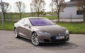 Brūns Tesla Model S 2015 Tartu, ar dzinēja tilpumu 0.00 L un nobraukumu 209 tūkst. km par 18900 €, foto  vietnē AUTOMOTO.COM.LV