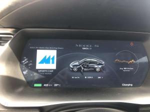 Grey Tesla Model S 2017 in Taurage, with an engine capacity of 0.00 L and mileage of 155 thousand km for 19100 €, photo 10 on AUTOMOTO.COM.LV