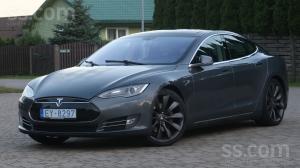 Pelēks Tesla Model S 2014 Rīga, ar dzinēja tilpumu 0.00 L un nobraukumu 248 tūkst. km par 12950 €, foto 4 vietnē AUTOMOTO.COM.LV