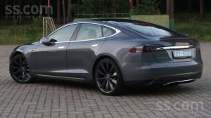 Pelēks Tesla Model S 2014 Rīga, ar dzinēja tilpumu 0.00 L un nobraukumu 248 tūkst. km par 12950 €, foto 7 vietnē AUTOMOTO.COM.LV