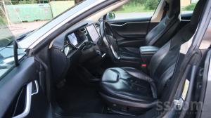 Pelēks Tesla Model S 2014 Rīga, ar dzinēja tilpumu 0.00 L un nobraukumu 248 tūkst. km par 12950 €, foto 10 vietnē AUTOMOTO.COM.LV