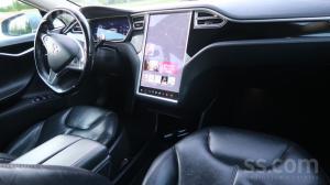 Pelēks Tesla Model S 2014 Rīga, ar dzinēja tilpumu 0.00 L un nobraukumu 248 tūkst. km par 12950 €, foto 13 vietnē AUTOMOTO.COM.LV