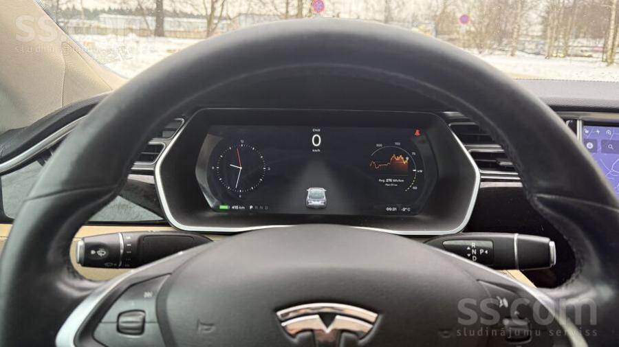 Pelēks Tesla Model S 2015 Rīga, ar dzinēja tilpumu 0.00 L un nobraukumu 189 tūkst. km par 14500 €, foto 20 vietnē AUTOMOTO.COM.LV