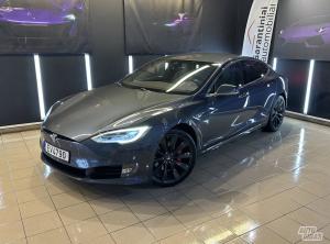 Grey Tesla Model S 2016 in Avizieniai, with an engine capacity of 0.00 L and mileage of 141 thousand km for 19750 €, photo  on AUTOMOTO.COM.LV