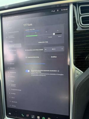Grey Tesla Model S 2016 in Marijampole, with an engine capacity of 0.00 L and mileage of 133 thousand km for 18900 €, photo 12 on AUTOMOTO.COM.LV