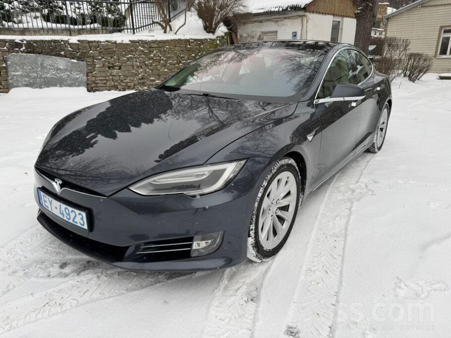 Pelēks Tesla Model S 2017 Rīga, ar dzinēja tilpumu 0.00 L un nobraukumu 165 tūkst. km par 18900 €, foto 1 vietnē AUTOMOTO.COM.LV
