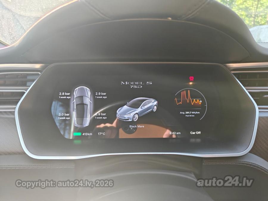 Grey Tesla Model S 2018 in Tallinn, with an engine capacity of 0.00 L and mileage of 190 thousand km for 23490 €, photo 12 on AUTOMOTO.COM.LV
