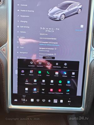 Grey Tesla Model S 2018 in Tallinn, with an engine capacity of 0.00 L and mileage of 190 thousand km for 23490 €, photo 14 on AUTOMOTO.COM.LV