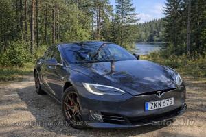 Pelēks Tesla Model S 2018 Tallina, ar dzinēja tilpumu 0.00 L un nobraukumu 220 tūkst. km par 21500 €, foto  vietnē AUTOMOTO.COM.LV