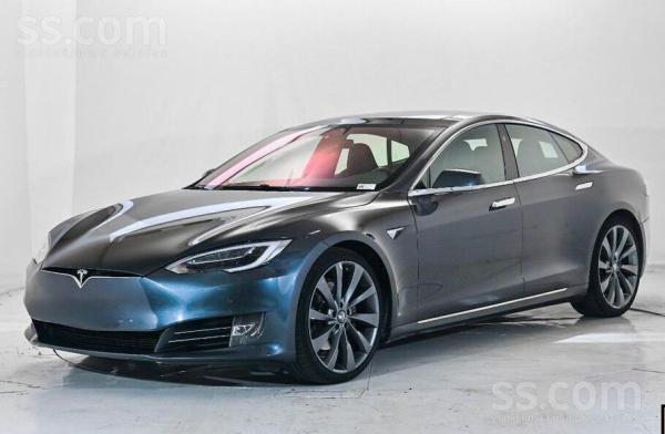 Pelēks Tesla Model S 2019 Rīga, ar dzinēja tilpumu 0.00 L un nobraukumu 140 tūkst. km par 24777 €, foto  vietnē AUTOMOTO.COM.LV