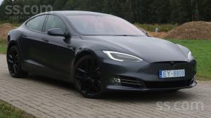Pelēks Tesla Model S 2019 Rīga, ar dzinēja tilpumu 0.00 L un nobraukumu 154 tūkst. km par 23550 €, foto 4 vietnē AUTOMOTO.COM.LV