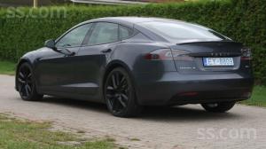 Pelēks Tesla Model S 2019 Rīga, ar dzinēja tilpumu 0.00 L un nobraukumu 154 tūkst. km par 23550 €, foto 7 vietnē AUTOMOTO.COM.LV