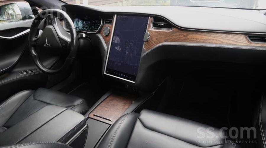 Pelēks Tesla Model S 2019 Rīga, ar dzinēja tilpumu 0.00 L un nobraukumu 154 tūkst. km par 23550 €, foto 12 vietnē AUTOMOTO.COM.LV