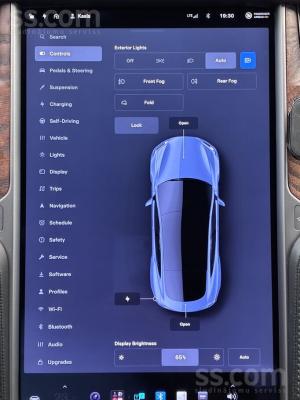 Pelēks Tesla Model S 2019 Rīga, ar dzinēja tilpumu 0.00 L un nobraukumu 154 tūkst. km par 23550 €, foto 20 vietnē AUTOMOTO.COM.LV