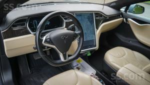 Pelēks Tesla Model S 2013 Rīga, ar dzinēja tilpumu 0.00 L un nobraukumu 170 tūkst. km par 12950 €, foto 17 vietnē AUTOMOTO.COM.LV
