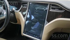 Pelēks Tesla Model S 2013 Rīga, ar dzinēja tilpumu 0.00 L un nobraukumu 170 tūkst. km par 12950 €, foto 21 vietnē AUTOMOTO.COM.LV