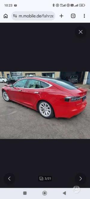 Grey Tesla Model S 2015 in Taurage, with an engine capacity of 0.00 L and mileage of 93 thousand km for 8950 €, photo 24 on AUTOMOTO.COM.LV