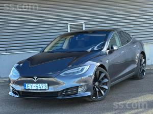 Pelēks Tesla Model S 2016 Rīga, ar dzinēja tilpumu 0.00 L un nobraukumu 148 tūkst. km par 16990 €, foto  vietnē AUTOMOTO.COM.LV