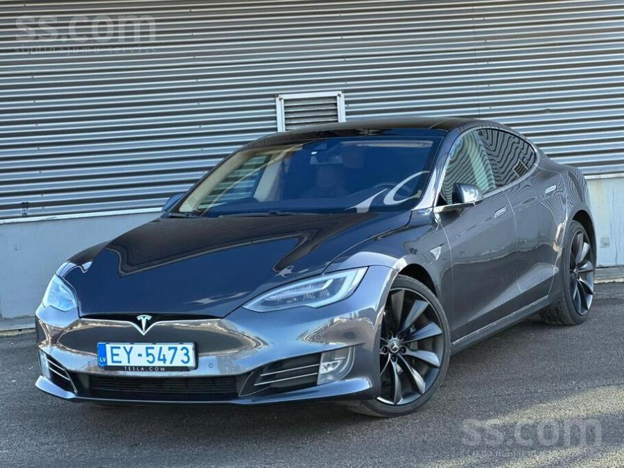 Pelēks Tesla Model S 2016 Rīga, ar dzinēja tilpumu 0.00 L un nobraukumu 148 tūkst. km par 16990 €, foto 1 vietnē AUTOMOTO.COM.LV